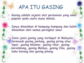 Gasing | PPTX