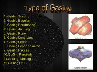 Traditional Game : Gasing | PPT