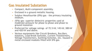 Gas insulated substation | PPTX