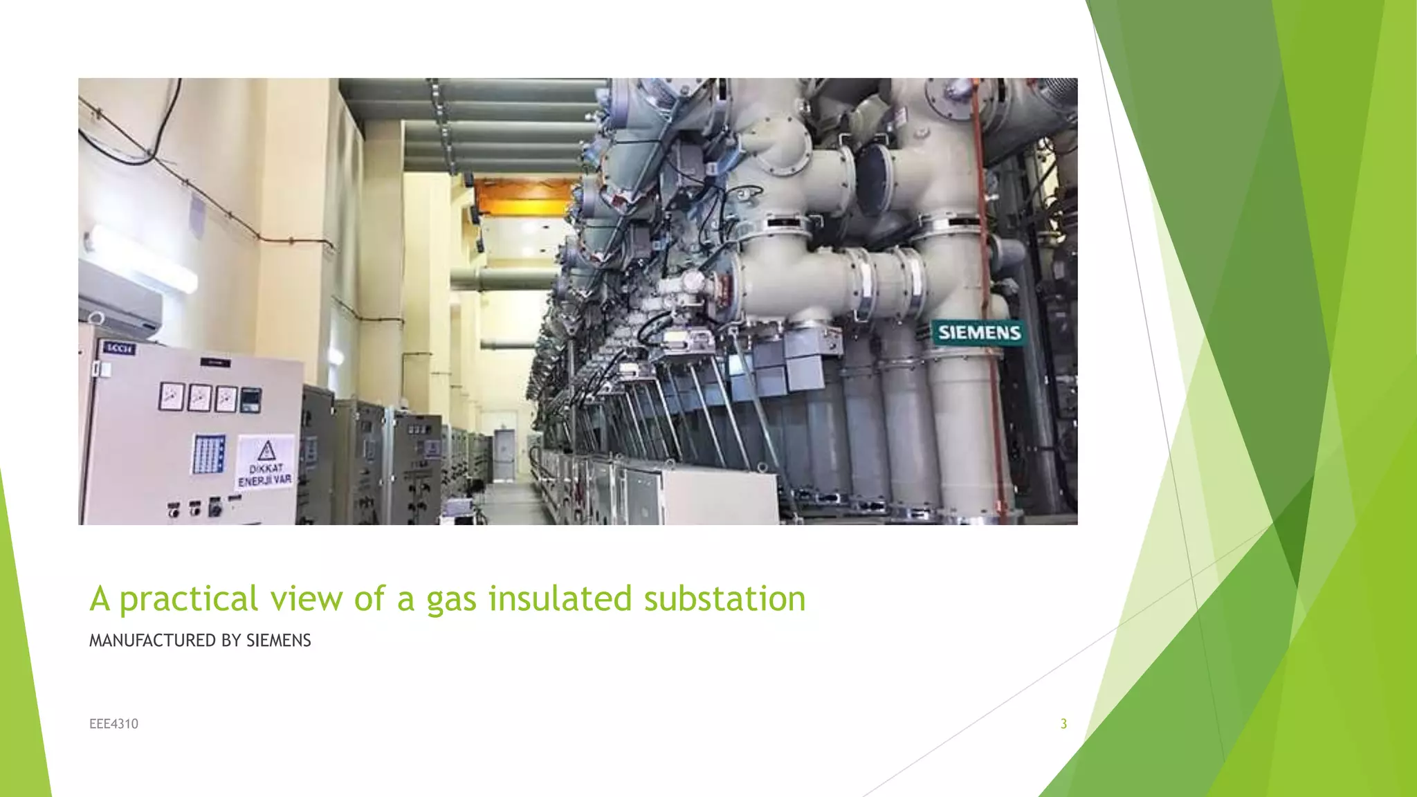 Gas insulated substation | PPTX