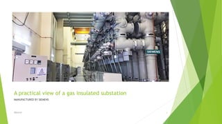 Gas insulated substation | PPTX