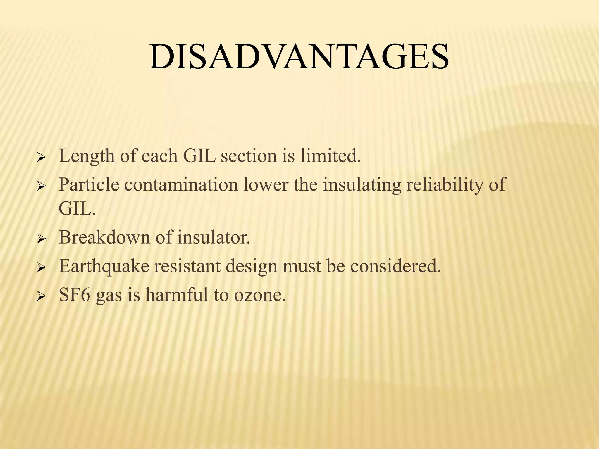 Gas insulated transmission line | PPTX | Physics | Science
