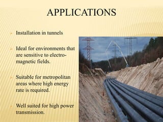 Gas insulated transmission line | PPTX