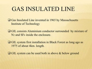 Gas insulated transmission line | PPTX | Physics | Science
