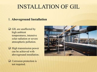 Gas insulated transmission line | PPTX | Physics | Science