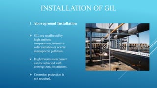 Gas insulated transmission lines | PPTX