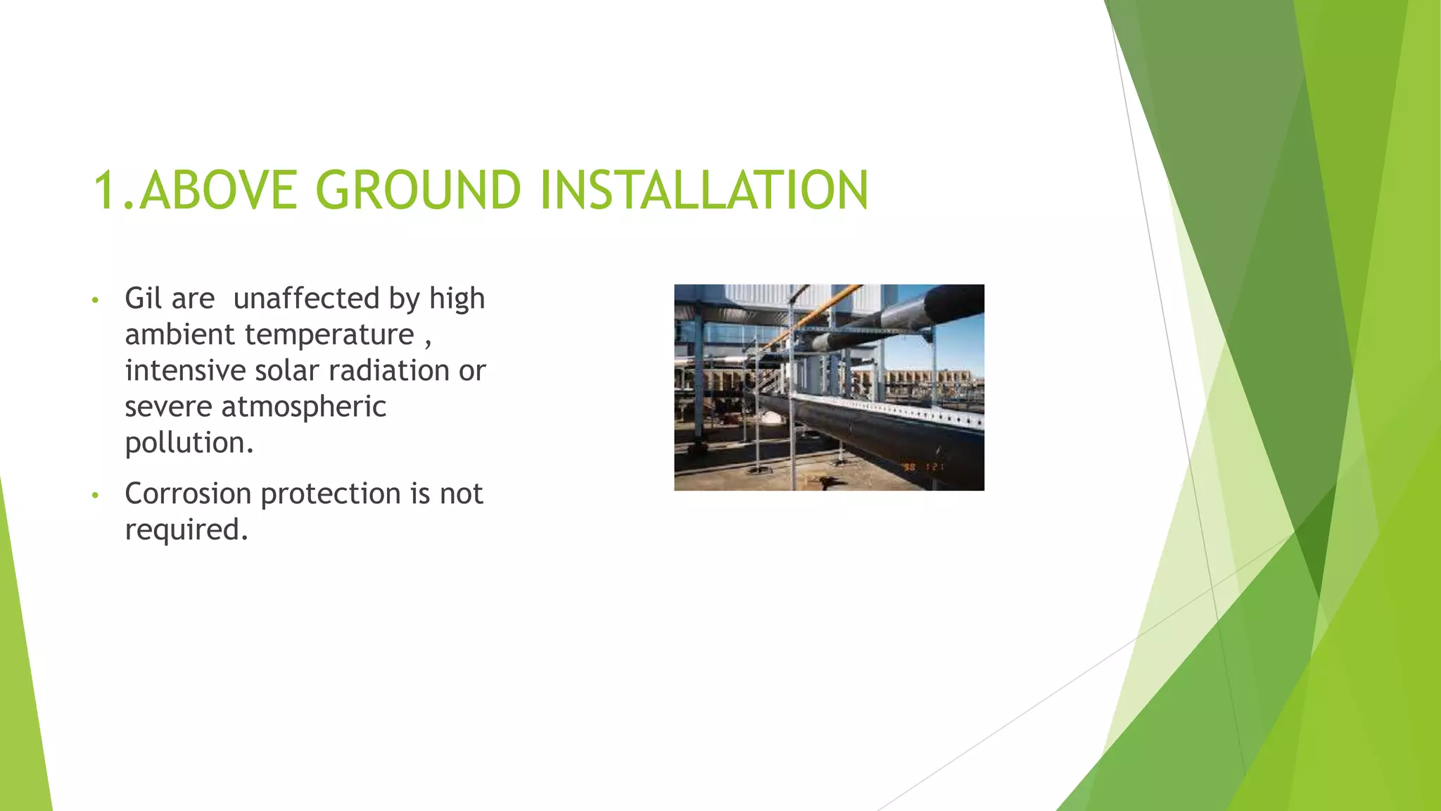 Gas insulated transmission lines(gil) | PPTX