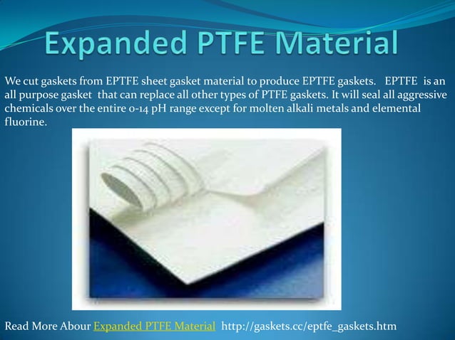 Gaskets & Types of Gasket Materials | PPTX