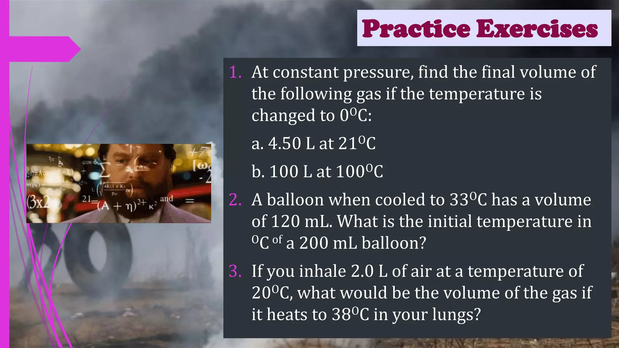 Basic Chemistry: Gas law | PDF