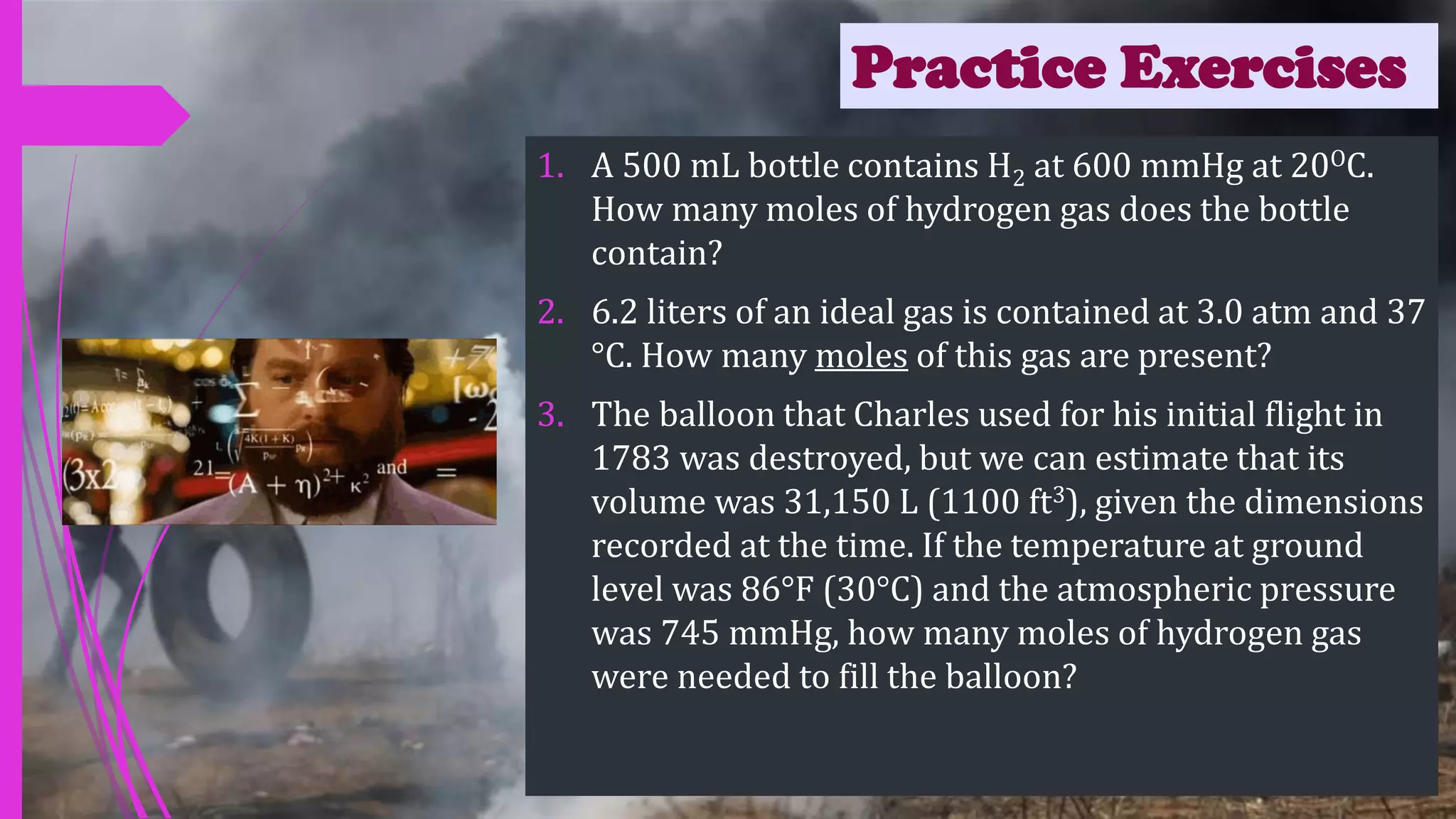 Basic Chemistry: Gas law | PDF | Ear, Nose and Throat Conditions ...