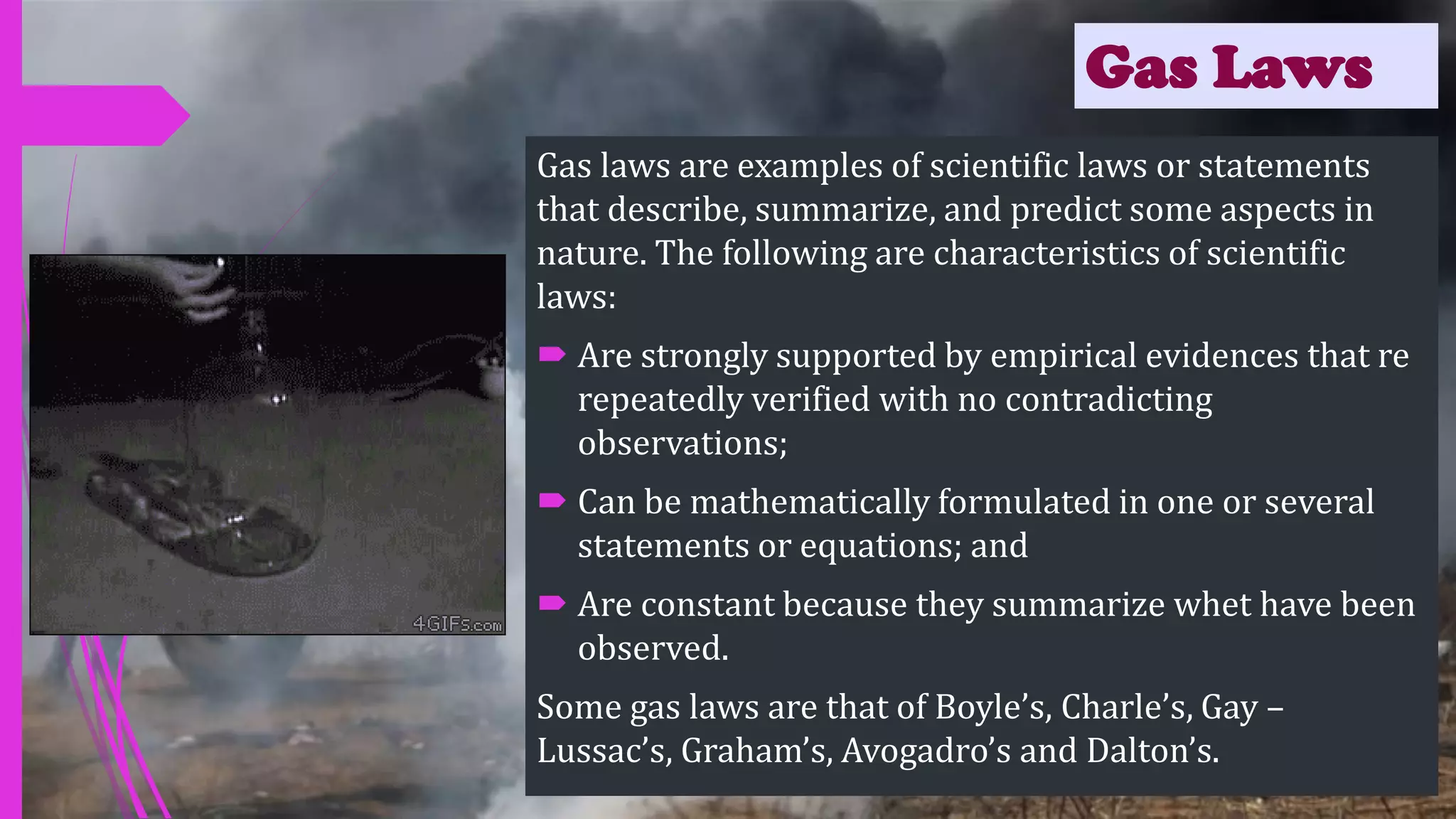 Basic Chemistry: Gas law | PDF