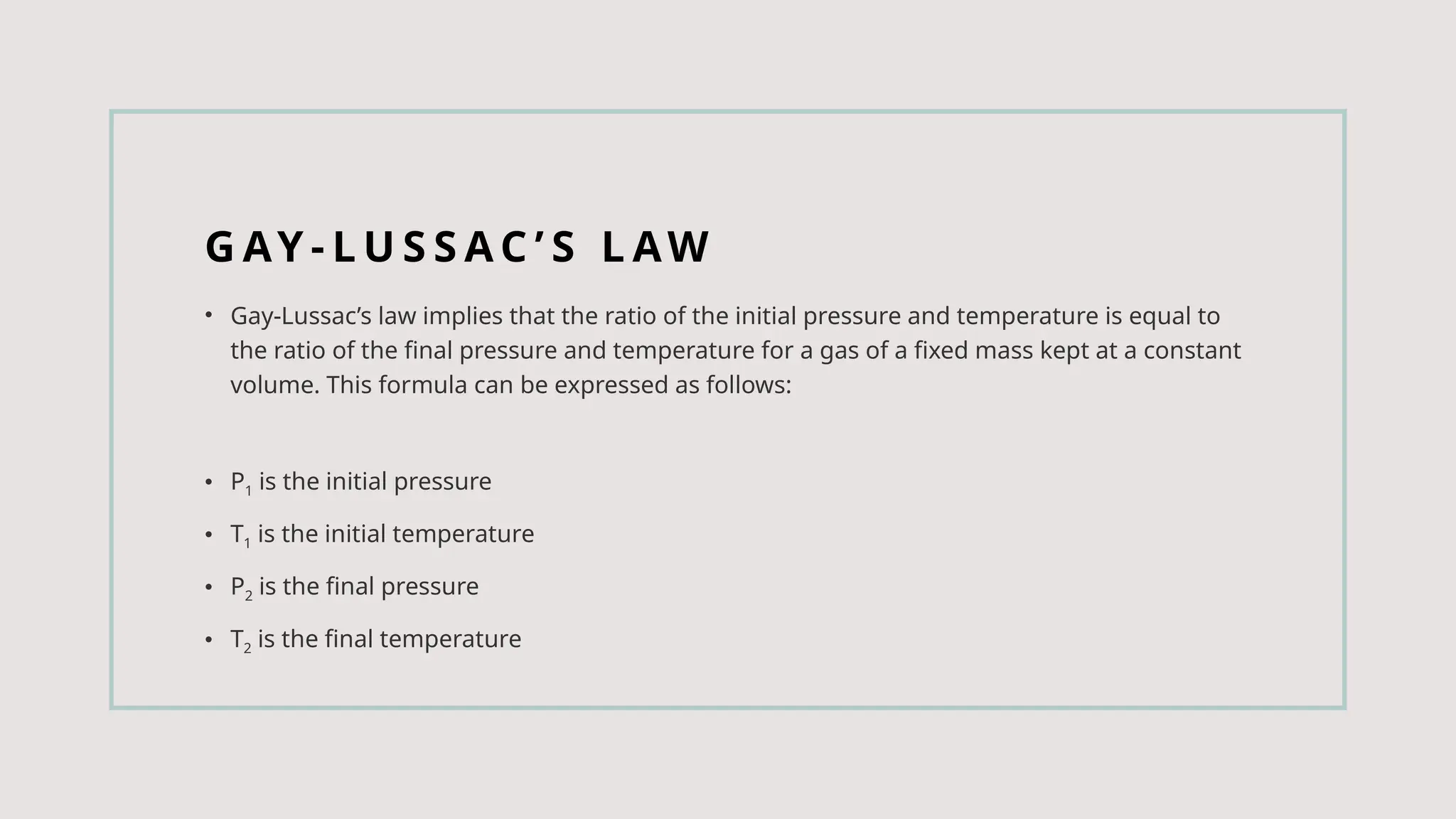 Grade 10 Science - Chemistry - Gas Laws | PPTX