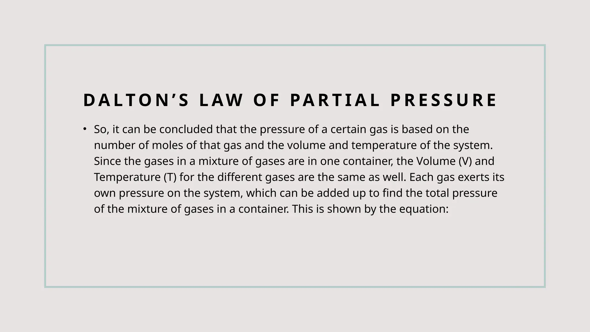 Grade 10 Science - Chemistry - Gas Laws | PPTX