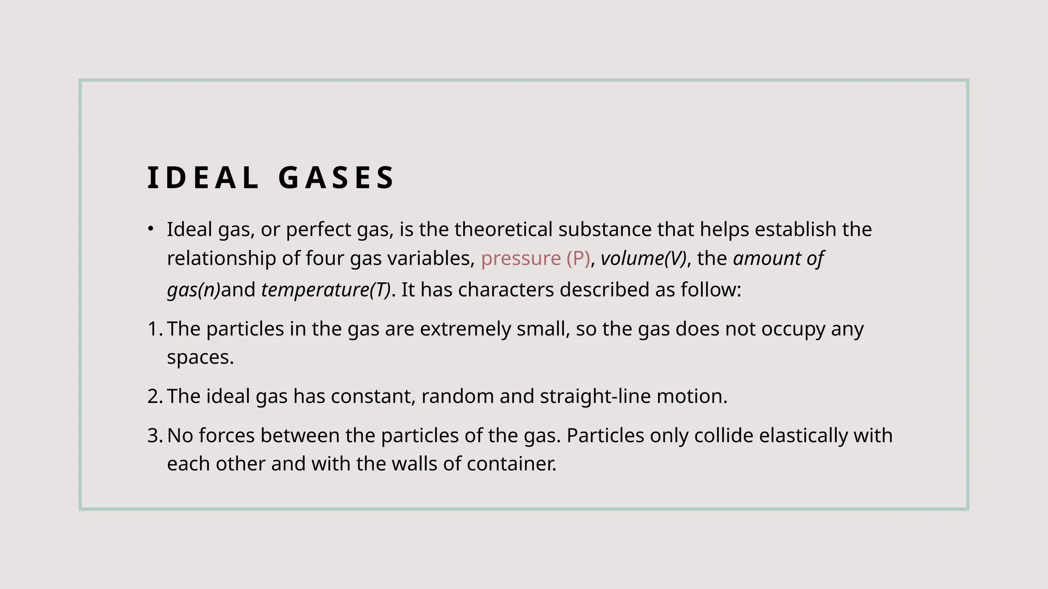 Grade 10 Science - Chemistry - Gas Laws | PPTX