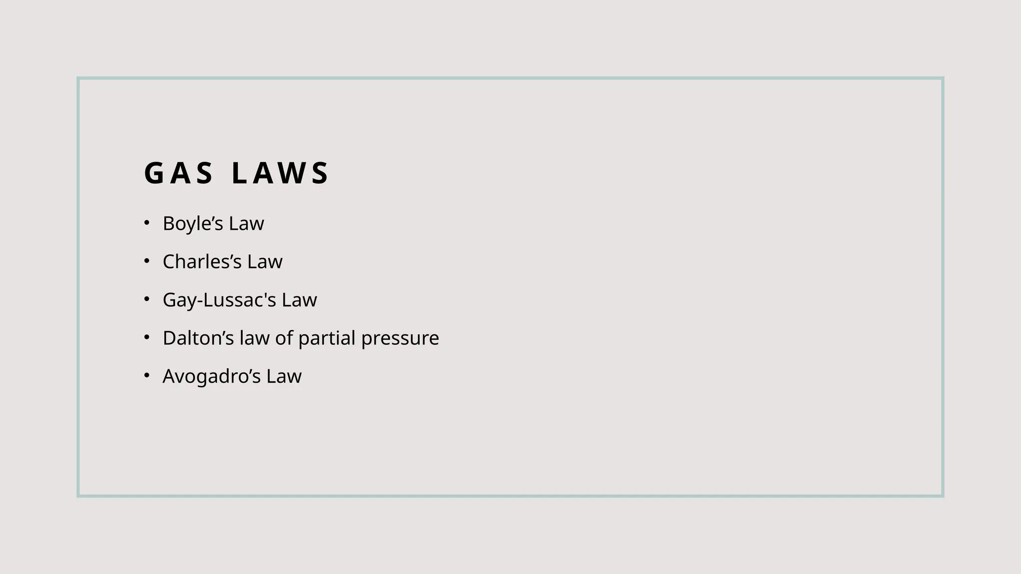 Grade 10 Science - Chemistry - Gas Laws | PPTX