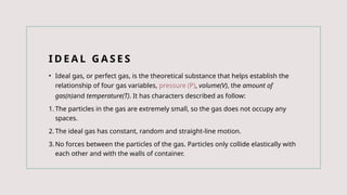 Grade 10 Science - Chemistry - Gas Laws | PPTX