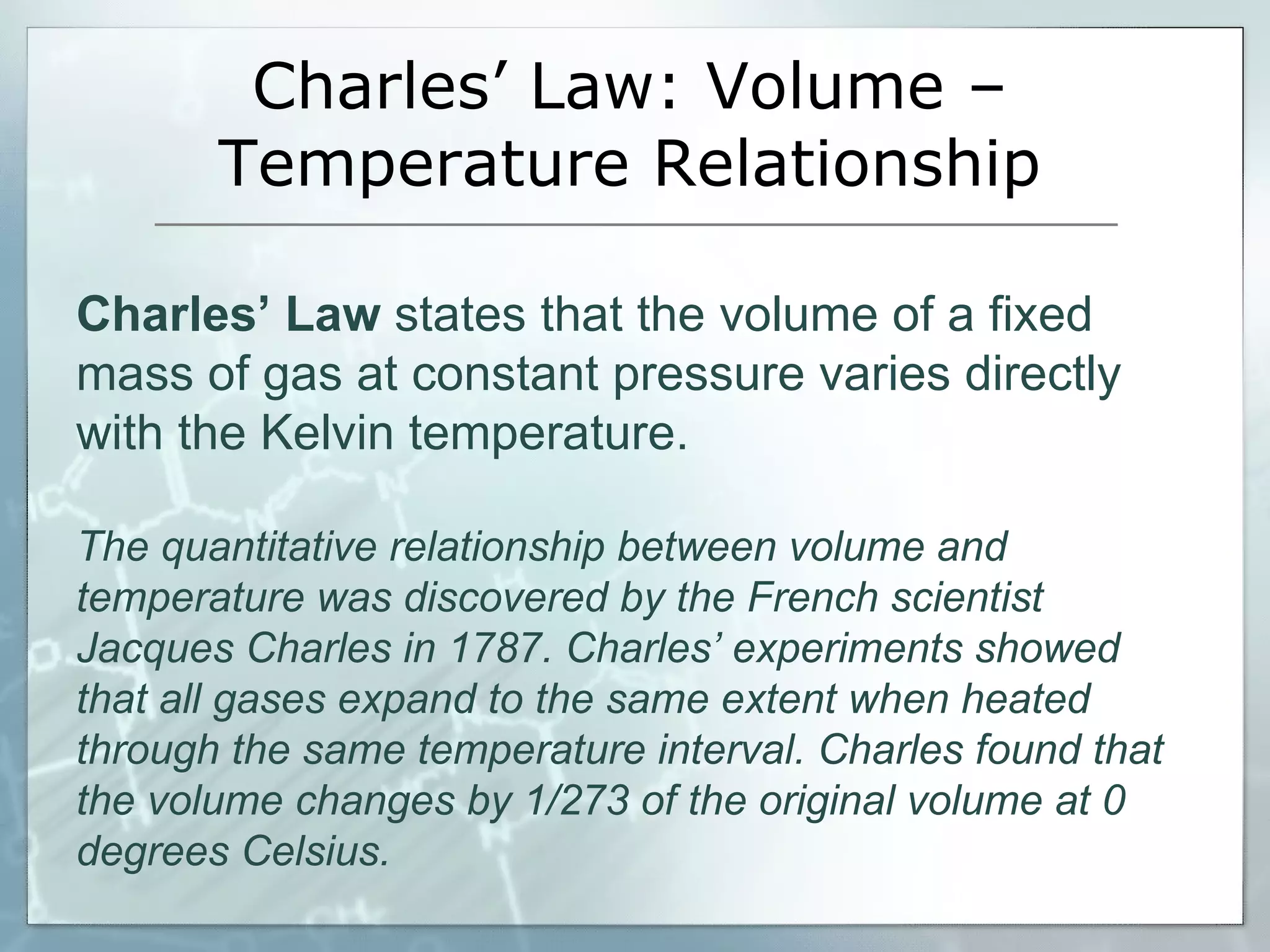 Gas laws Diagrams | PPT
