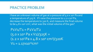 Gas laws | PPT