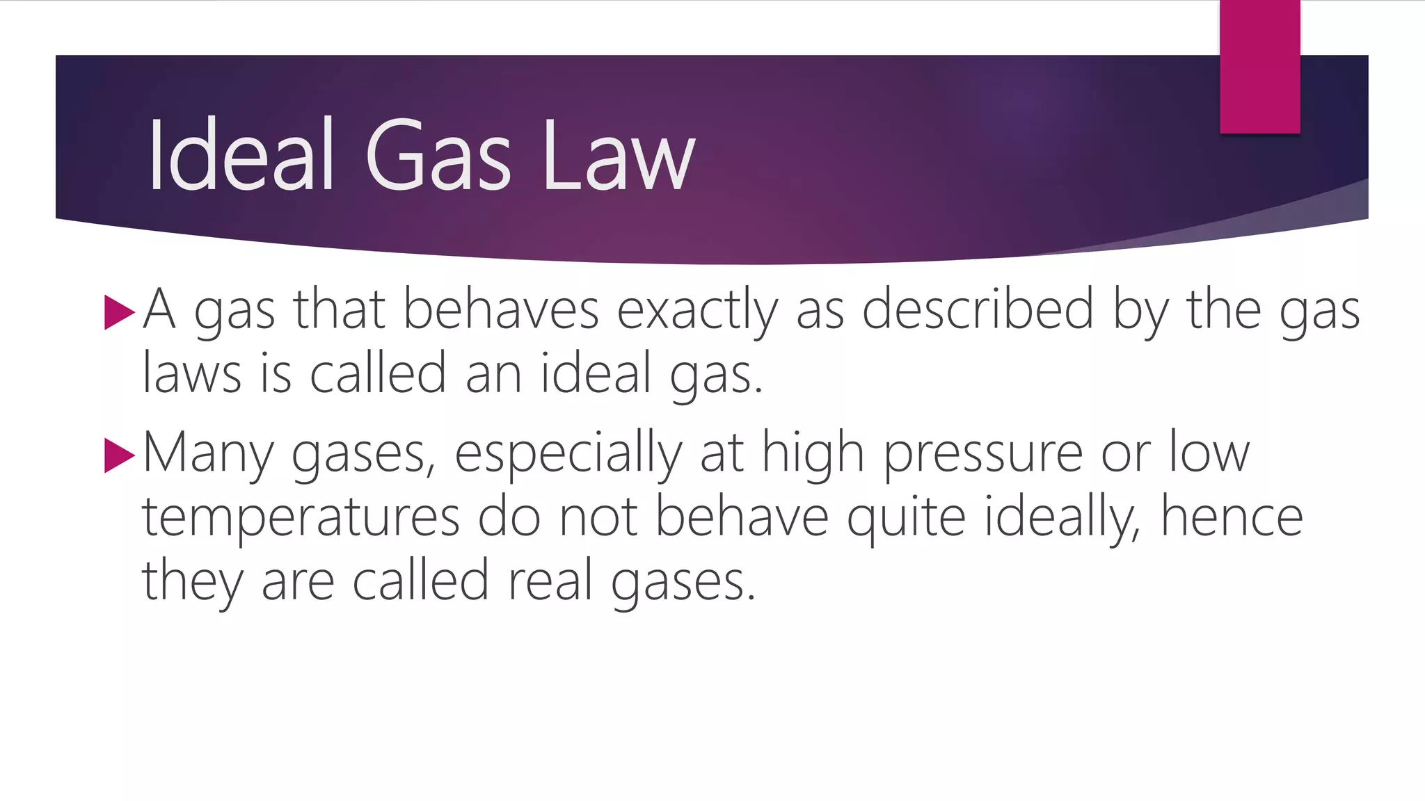 Gas laws | PPTX