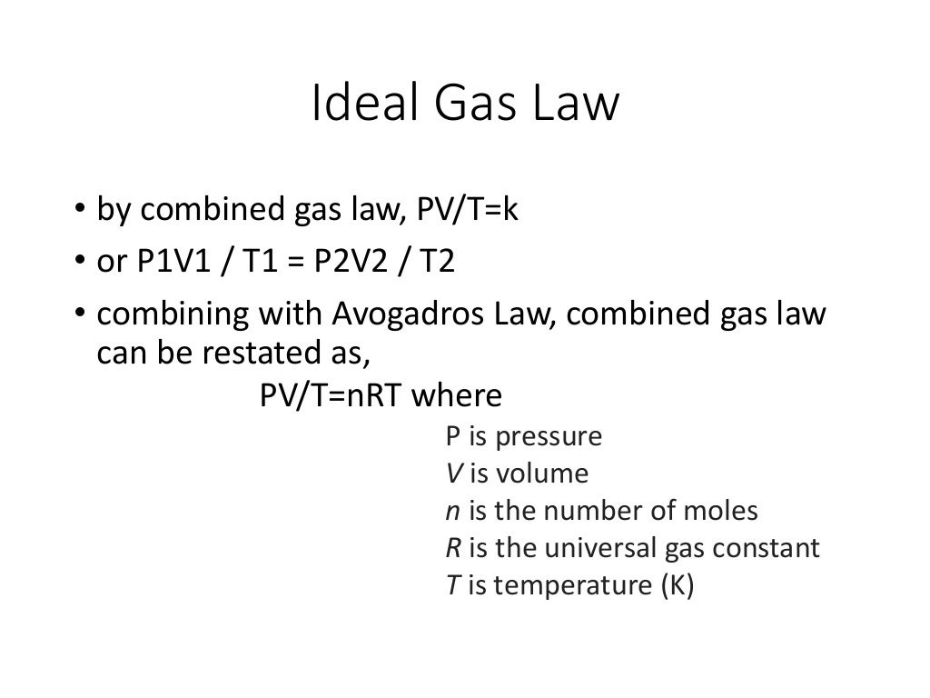 Gas laws and anaesthetic implications | PPT