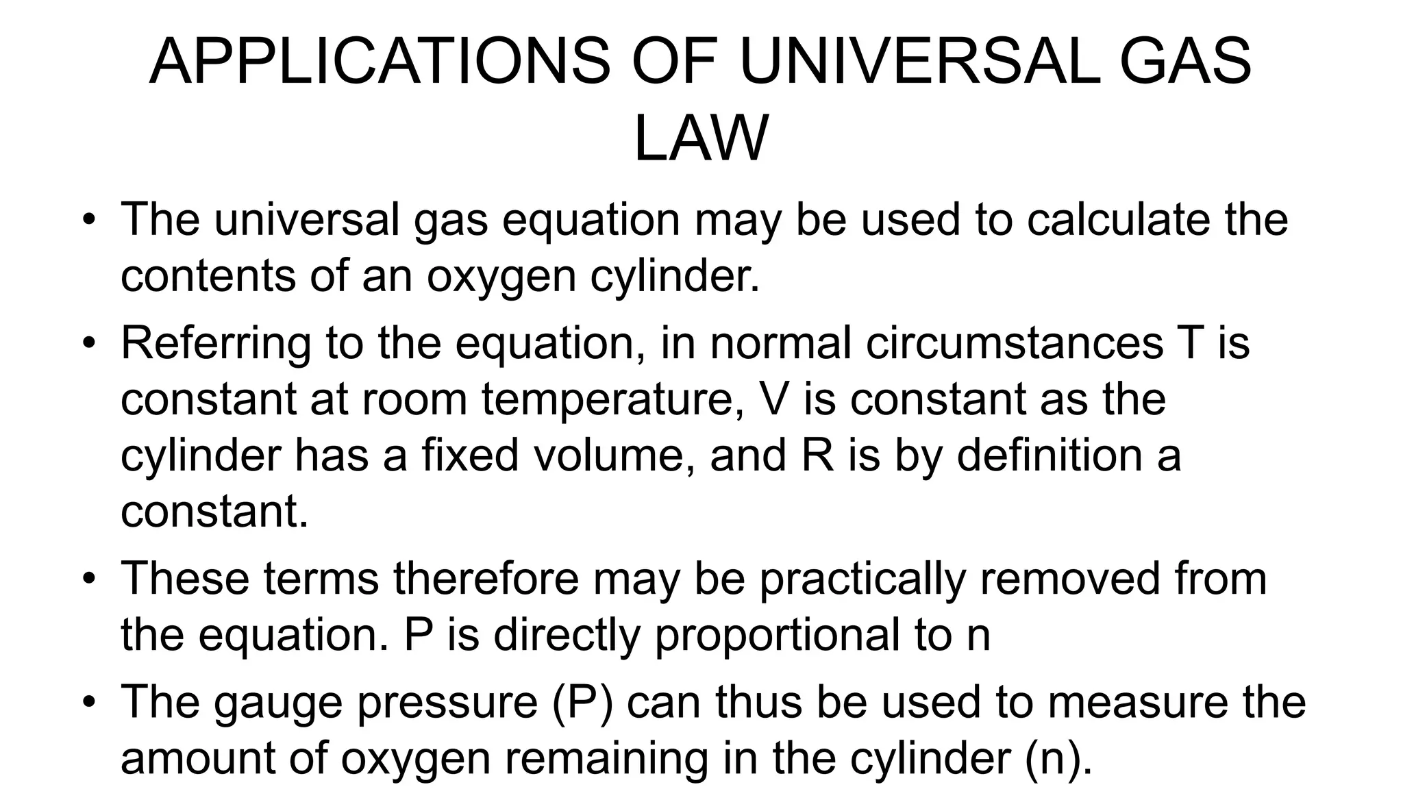 Gas laws and its implications in Anaesthesiology | PPTX