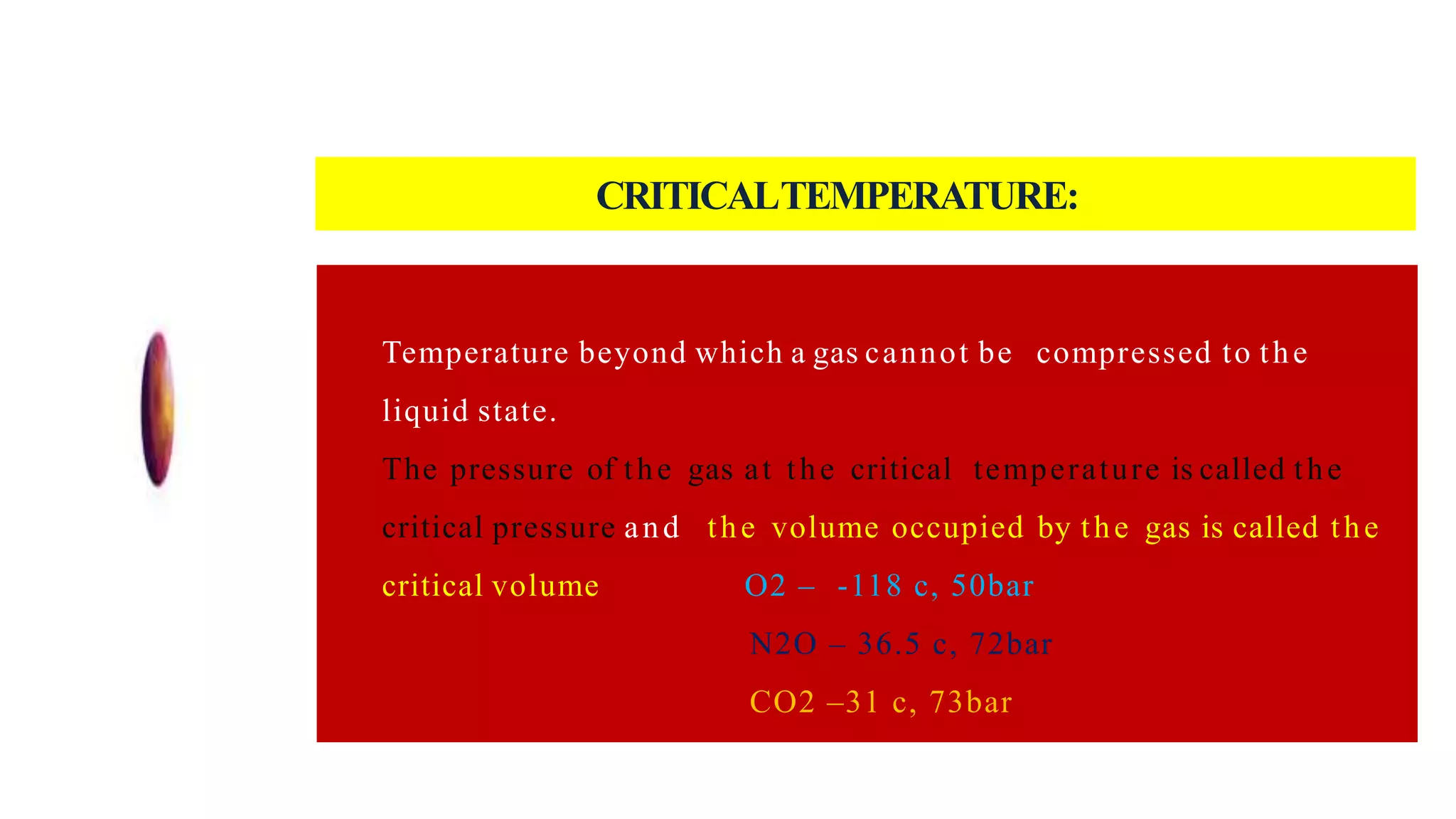 Gas laws in anesthesia and its implications | PPTX