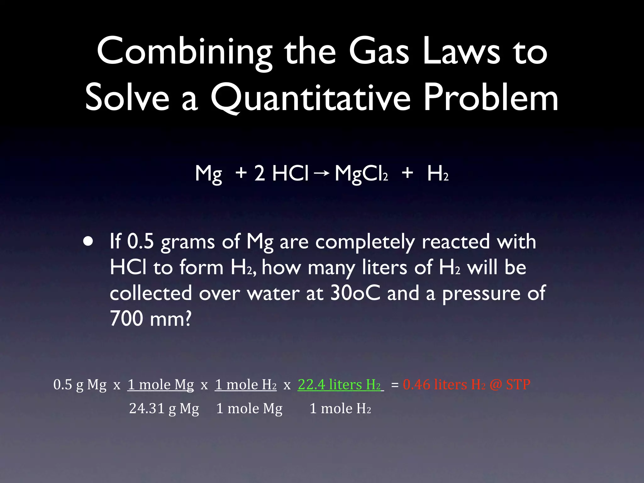 Gas Laws & Chemistry | ZIP