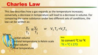 Gas laws & kinetic molecular theory | PDF