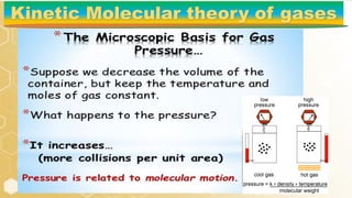 Gas laws & kinetic molecular theory | PDF