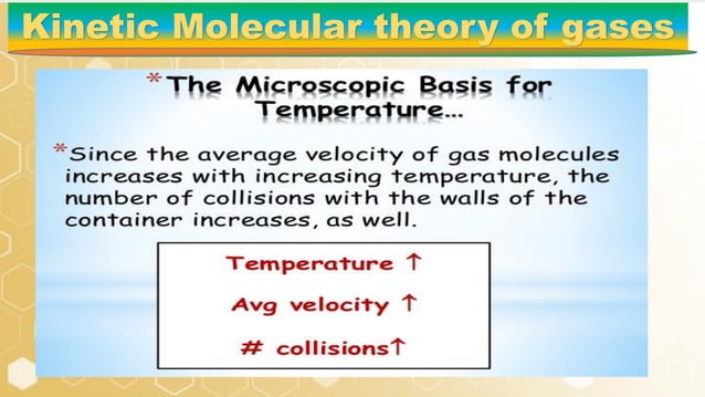 Gas laws & kinetic molecular theory | PDF | Chemistry | Science
