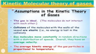 Gas laws & kinetic molecular theory | PDF
