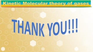 Gas laws & kinetic molecular theory | PDF