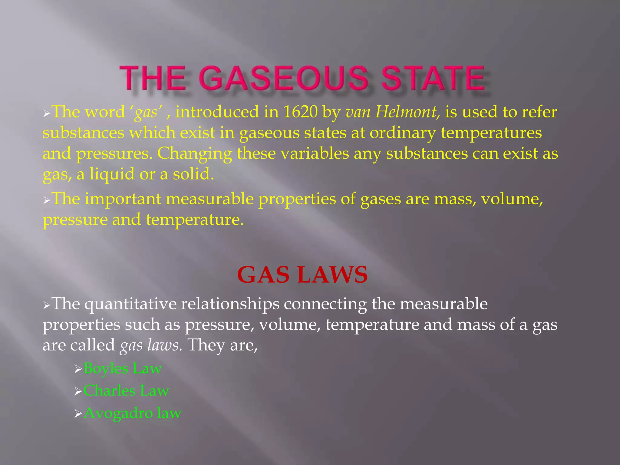 Gas laws ppt latest | PPT