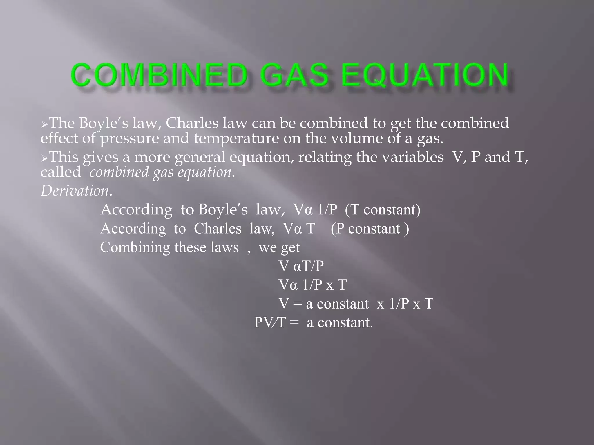 Gas laws ppt latest | PPT