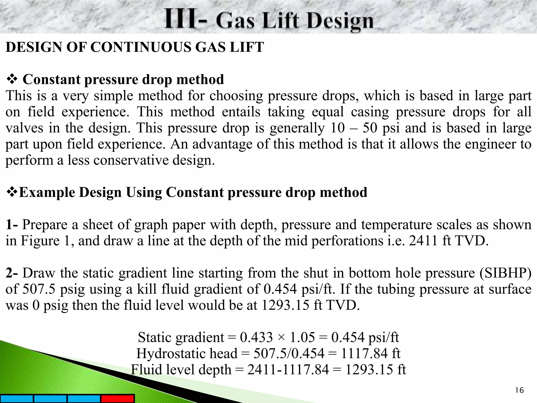 Gas lift design | PDF