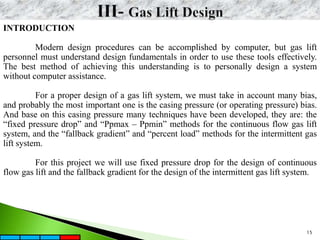 Gas Lift Operation Animation
