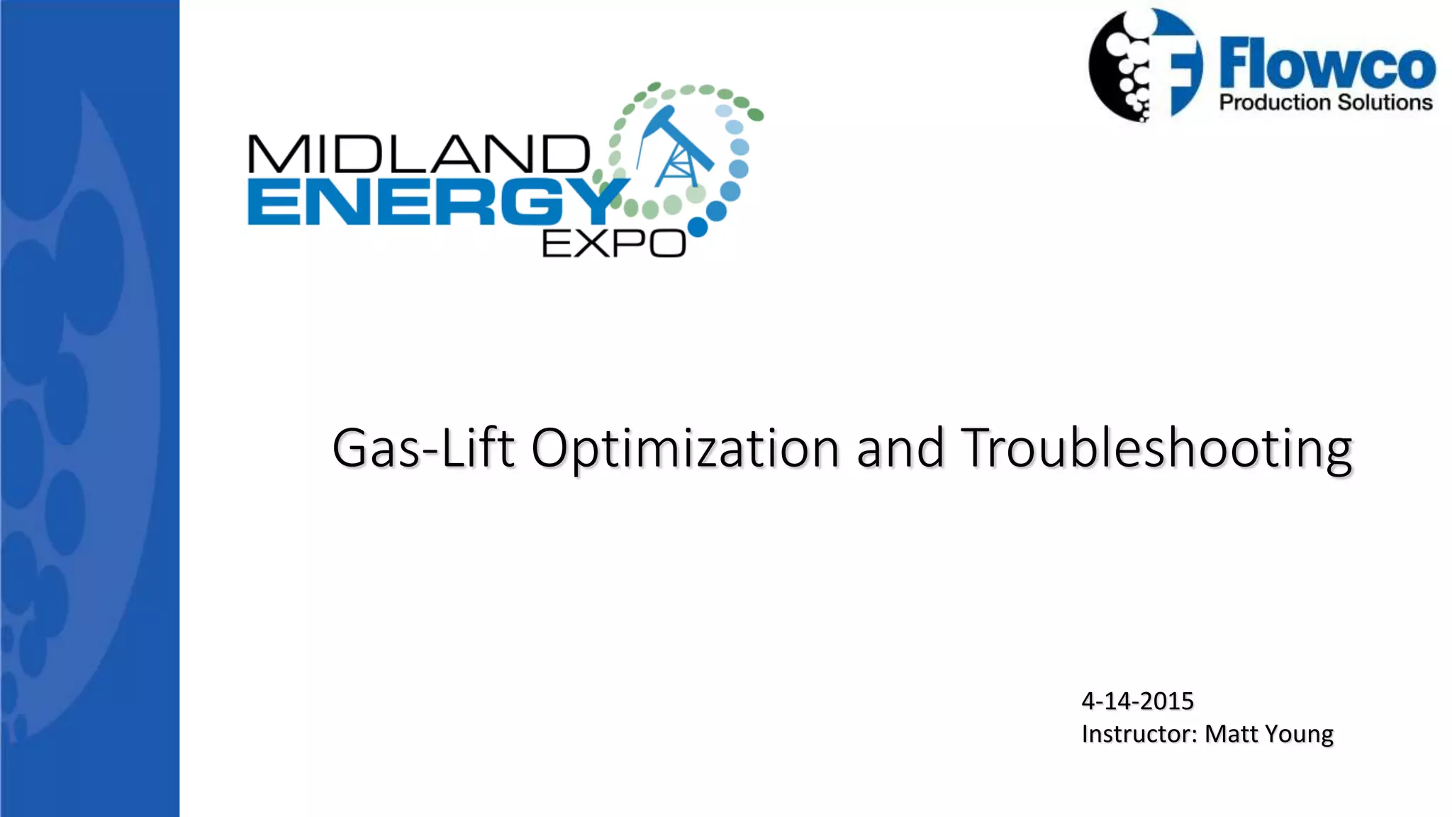 Gas Lift Optimization and Troubleshooting | PPTX
