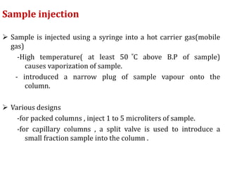 Gas liquid chromatography | PPTX | Chemistry | Science