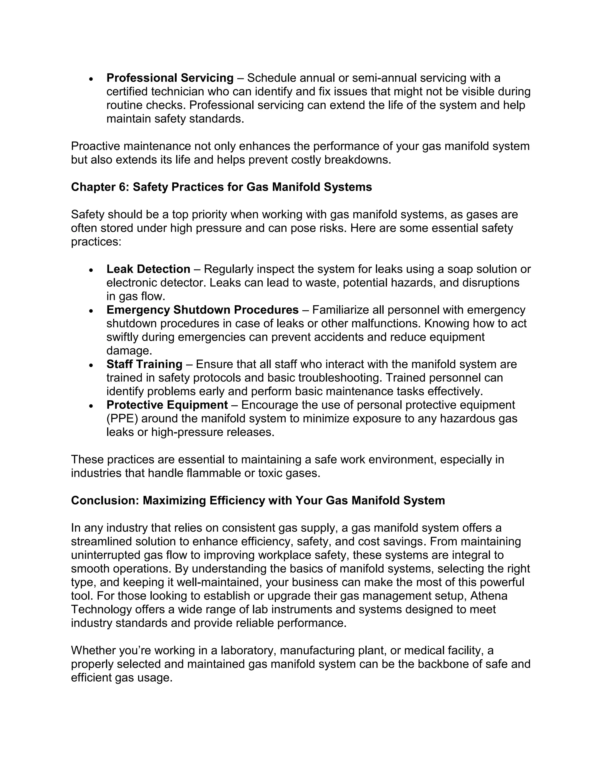 Gas Manifold Systems: Your Simple Guide to Efficiency | PDF
