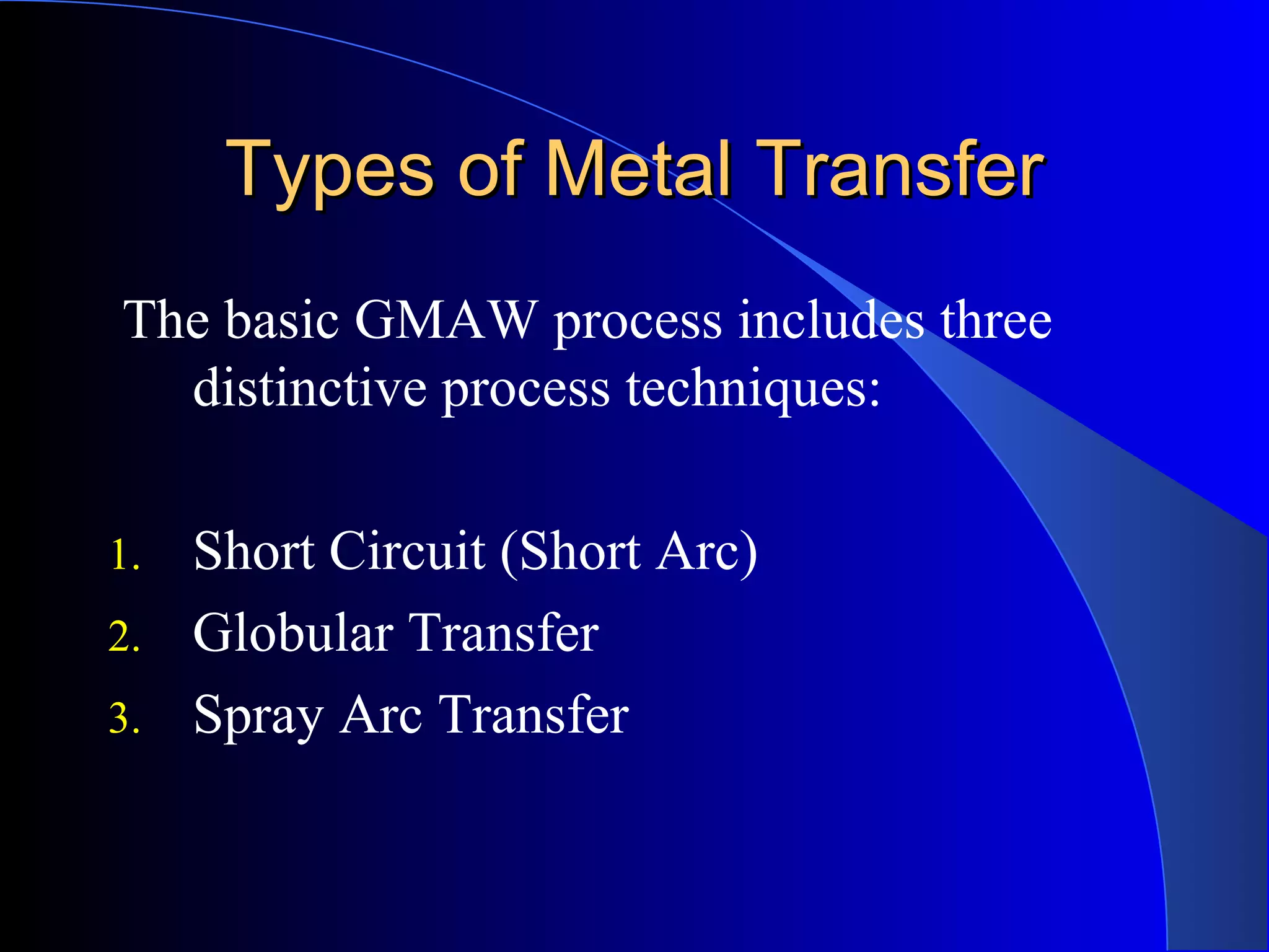 Gas metal arc welding | PPT