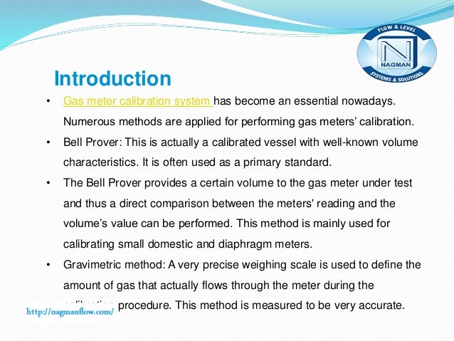 Gas meter calibration system.pptx