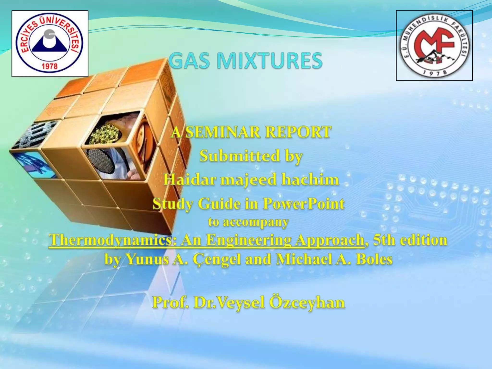 Gas mixtures | PPTX