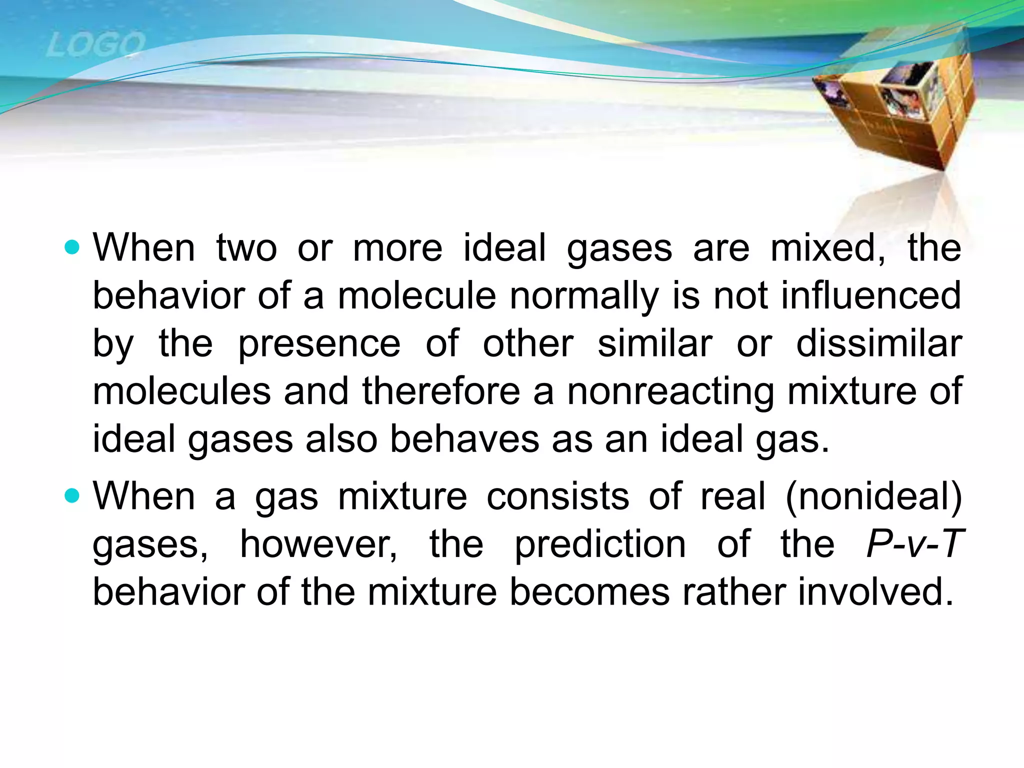Gas mixtures | PPTX