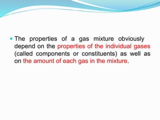 Gas mixtures | PPTX