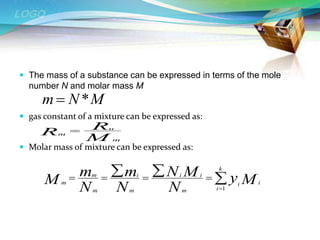 Gas mixtures | PPTX
