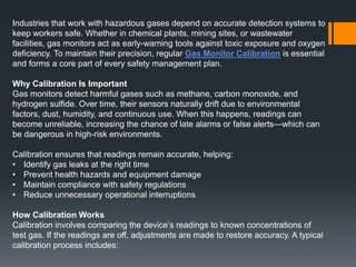 Gas Monitor Calibration: Strengthening Safety in Industrial Workplaces ...