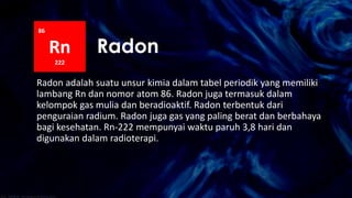 Kimia Unsur Golongan VIIIA Gas mulia | PDF