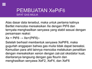 Gas mulia Kelas 12 IPA | PPT