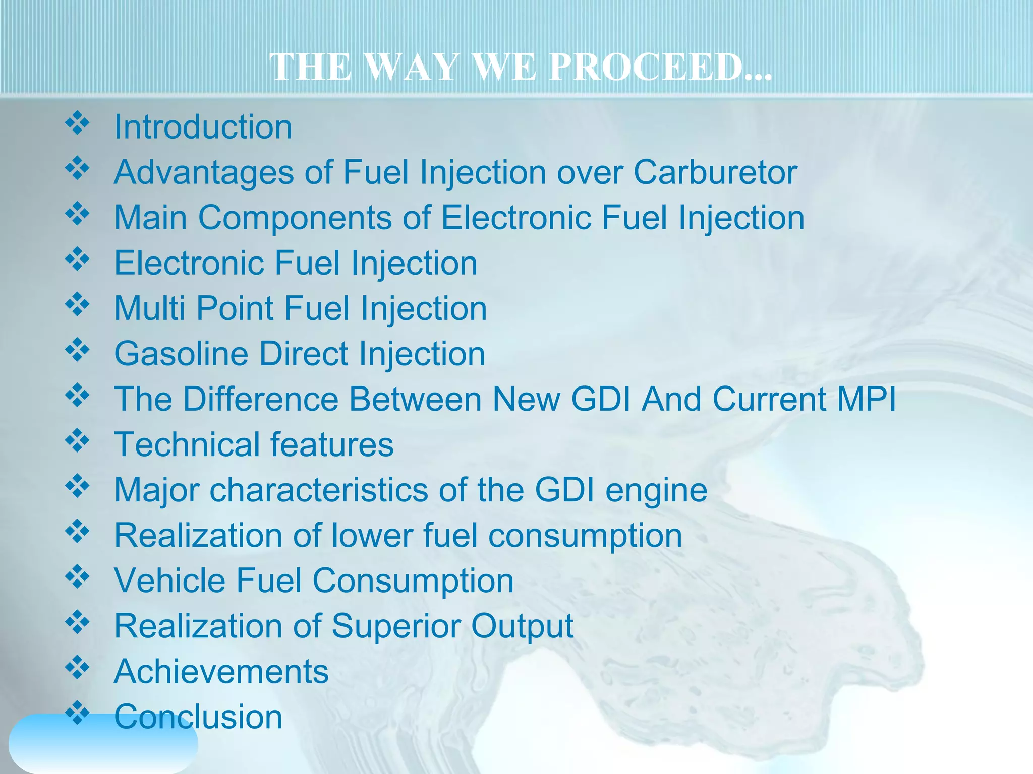 Gasoline direct-injection | PPT