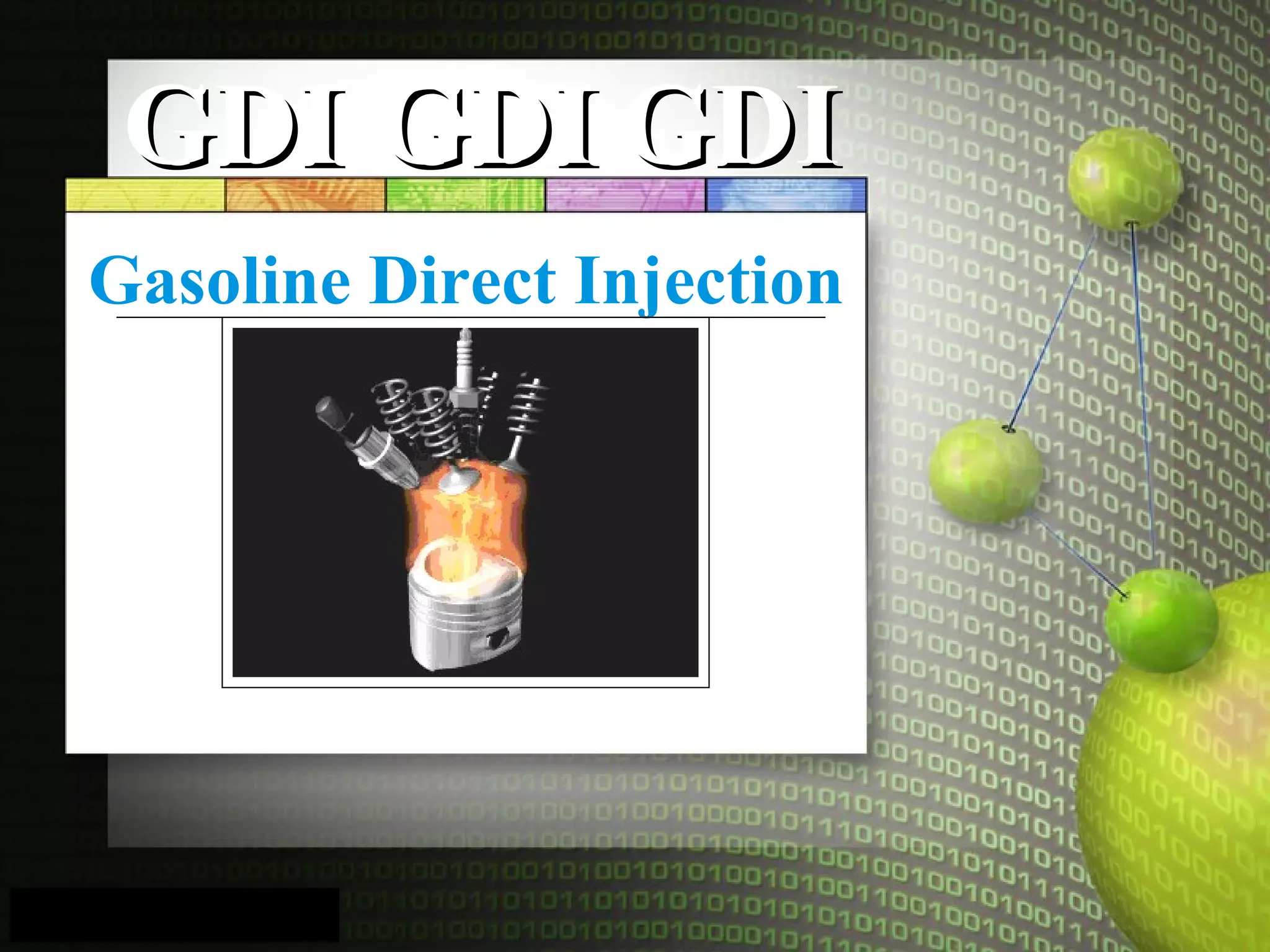 Gasoline direct-injection | PPT
